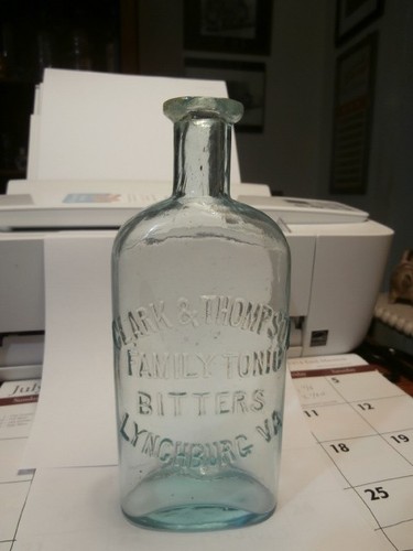 REDUCED !! CLARK & THOMPSON / FAMILY TONIC BITTERS / LYNCHBURG, VA ...