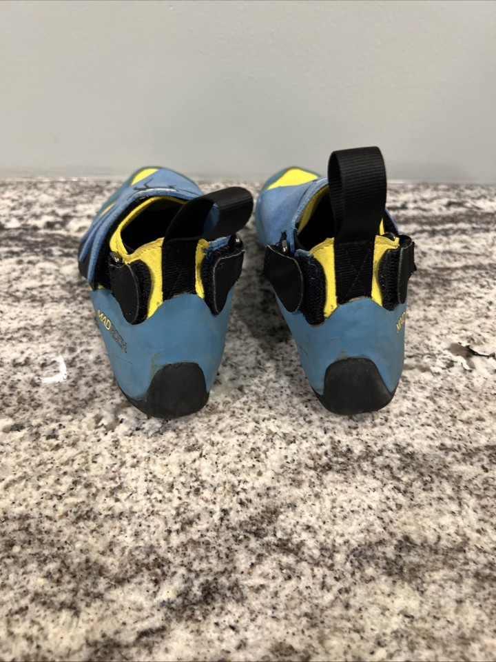 Mad Rock Mad Monkey 2.0 Youth Climbing Shoes Blue/Yellow Kids Size 2 | eBay
