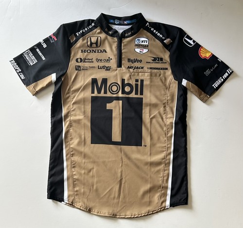Graham Rahal - Rahal Letterman Lanigan Racing Mobil 1 Pit Crew Shirt ...