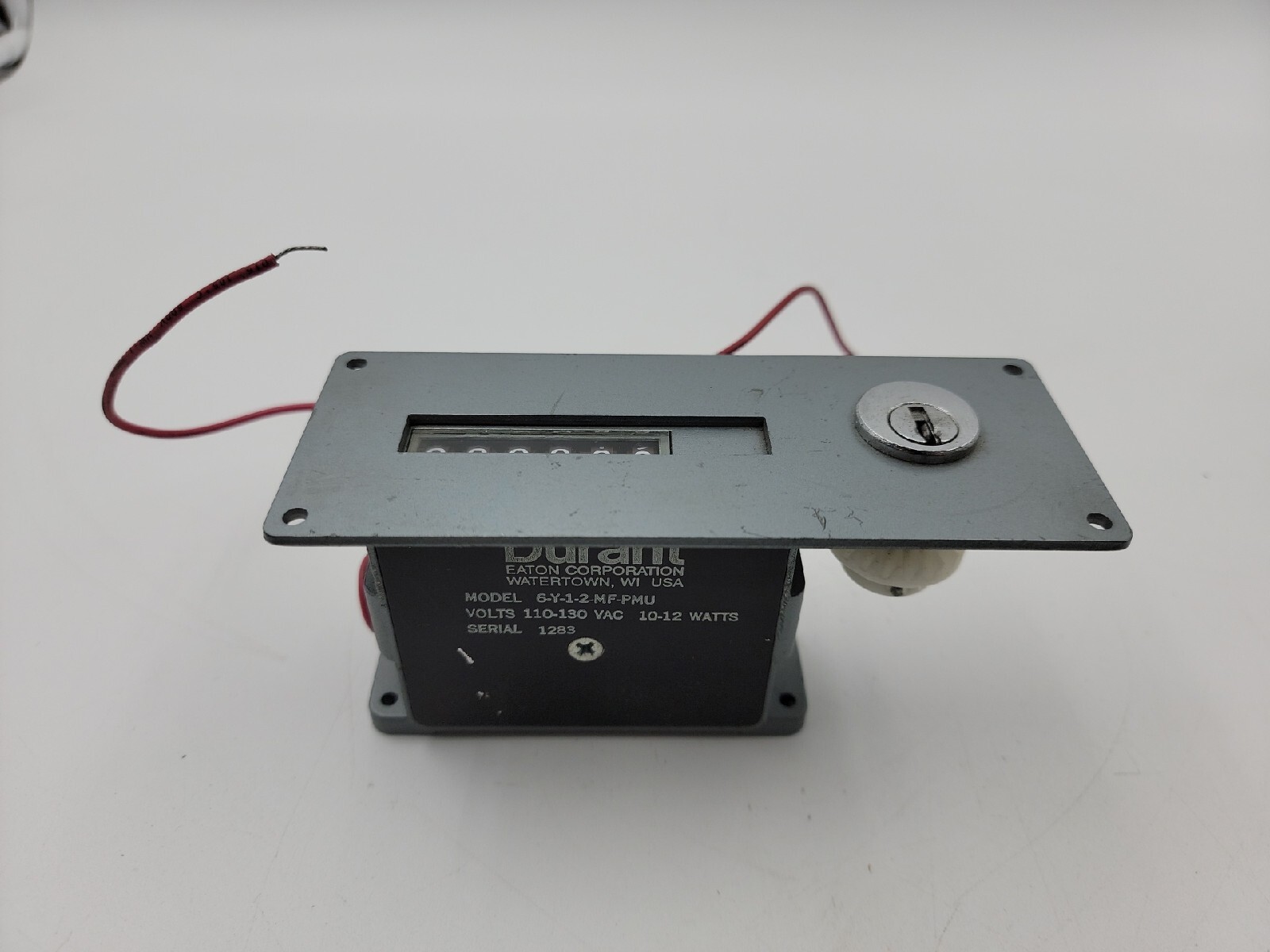 Durant 6-Y-1-2-RMF-PMU Panel Mount Electric Counter | eBay