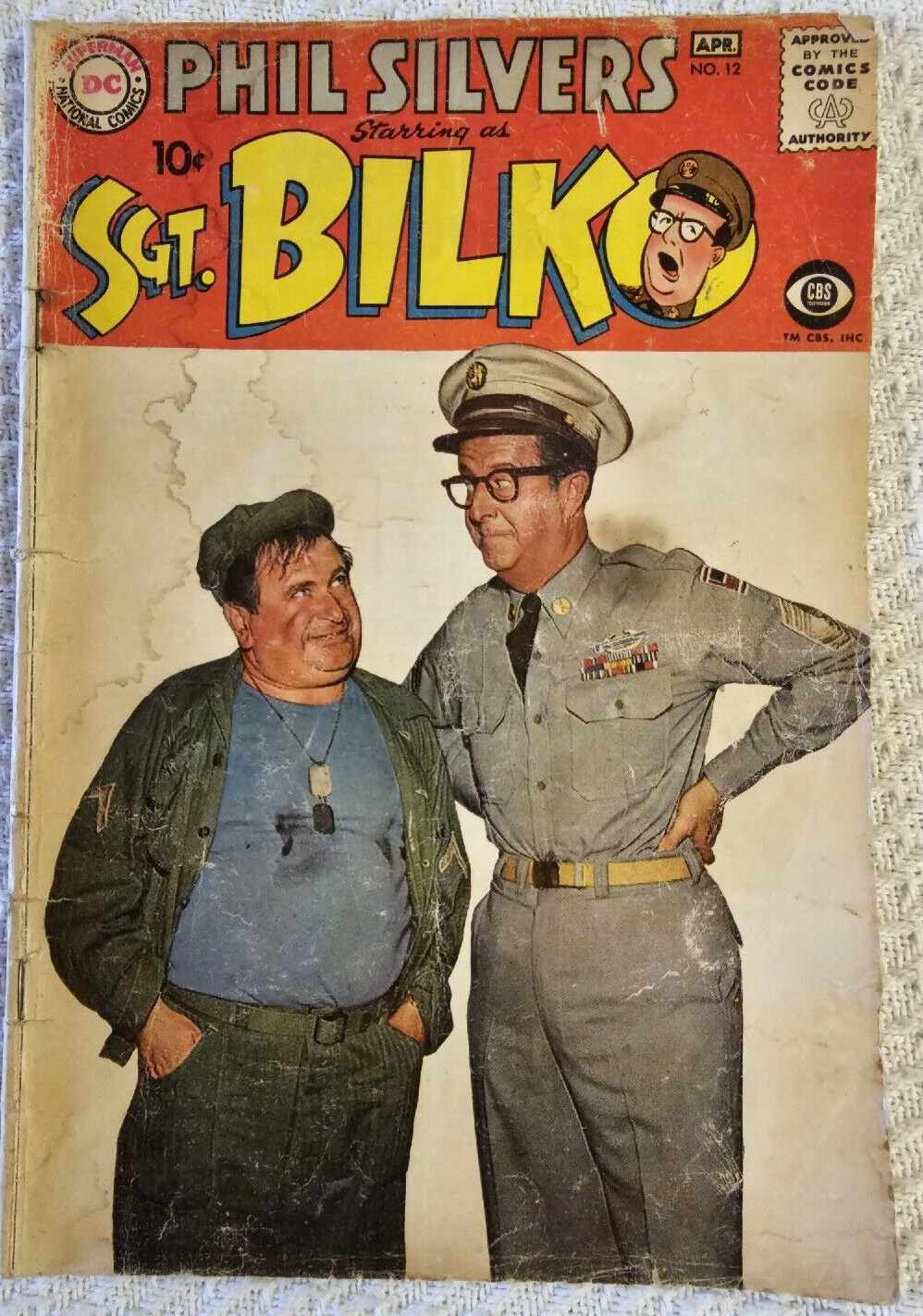 DC Comics Sgt. Bilko April 1959 No. 12 | eBay