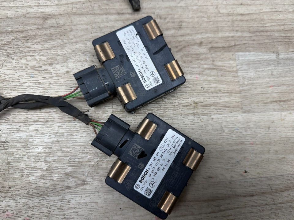 MERCEDES BENZ C300 GLC E300 OEM SET REAR LH & RH BLIND SPOT RADAR ...