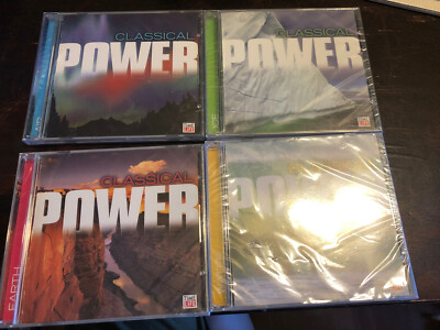 NEW TIME LIFE Classical Power Classics 4 CD Set Water Ice Air Earth ...