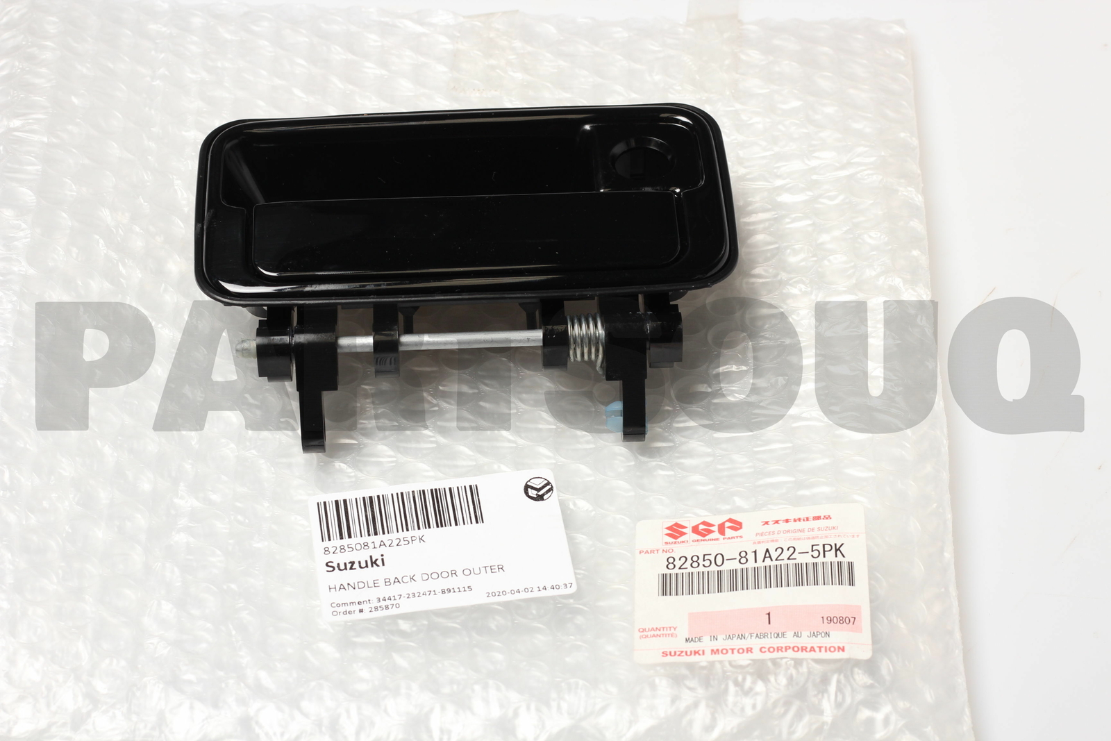 8285081A225PK Genuine Suzuki HANDLE BACK DOOR OUTER 82850-81A22-5PK | eBay