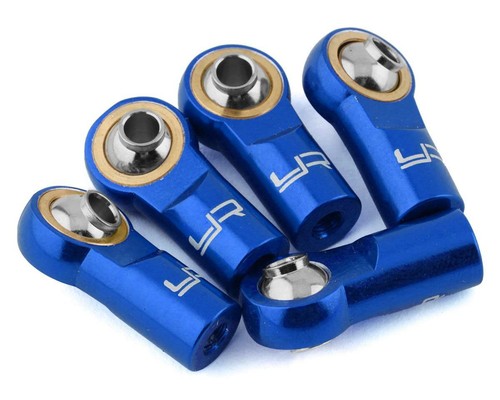 Yeah Racing 3mm Aluminum Threaded Rod Ends (Blue) (5) (Standard Thread ...