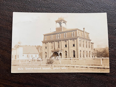 RPPC Union Oregon Children Playing outside South Union School House ...
