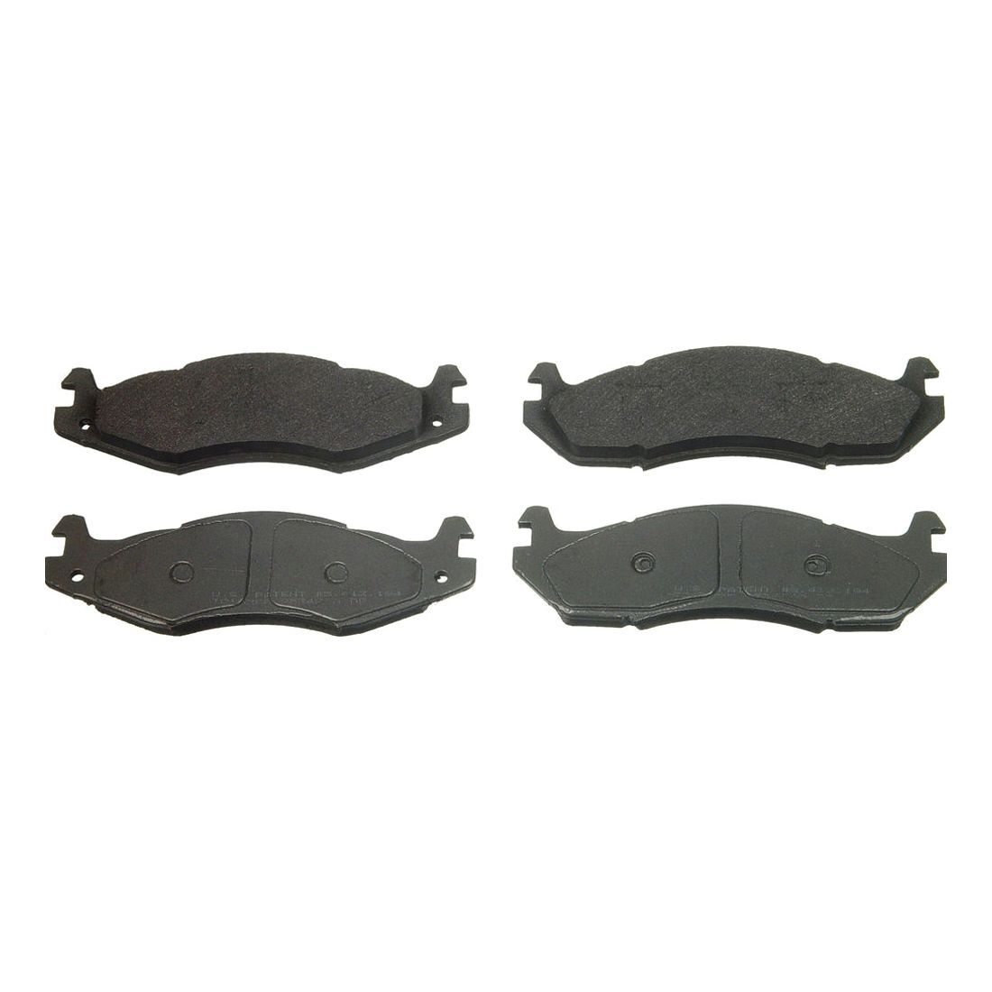 For 82-83 AMC Concord Disc Brake Pad Set-ThermoQuiet Disc Brake Pad ...