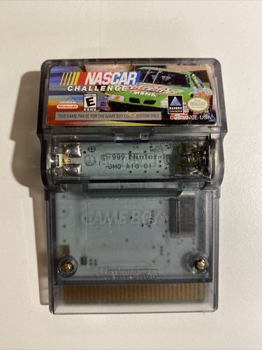 NASCAR CHALLENGE NINTENDO GAMEBOY COLOR GBC RUMBLE GAME 96427011934| eBay