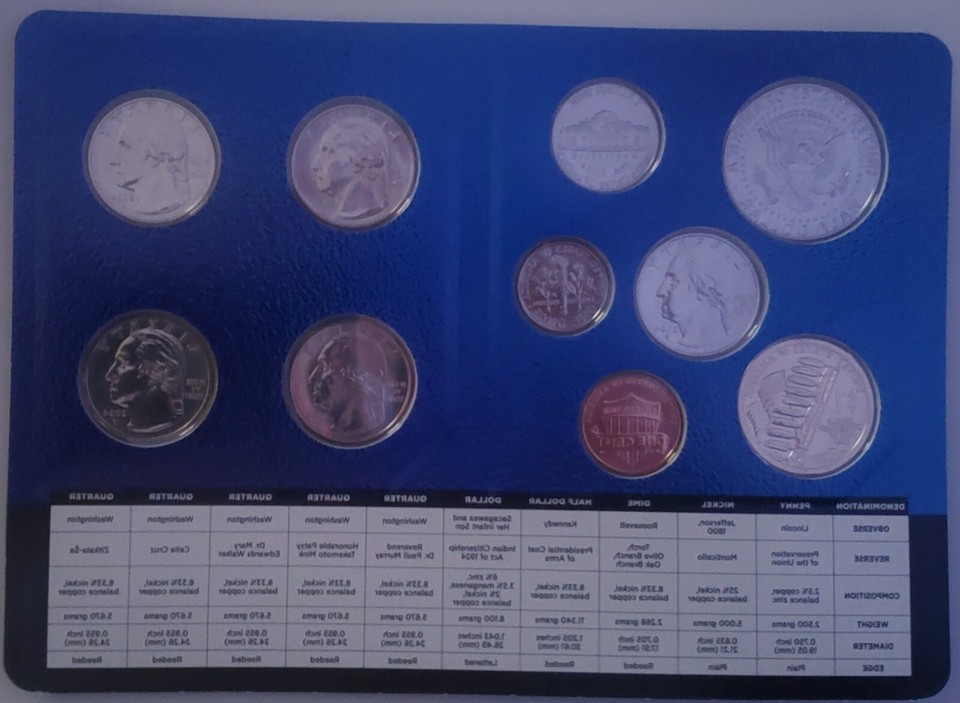 2024 &2023 P&D Uncirculated US Mint Set Unopen Orig Gov't Packaging ...