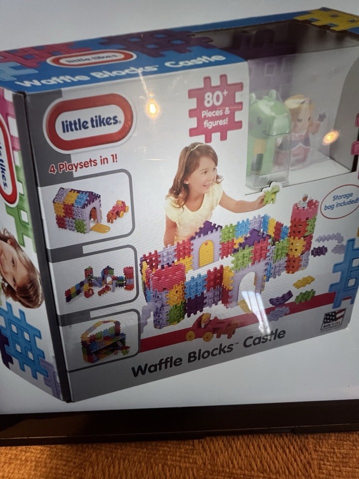 Little Tikes 641091 Waffle Blocks Castle Set | eBay