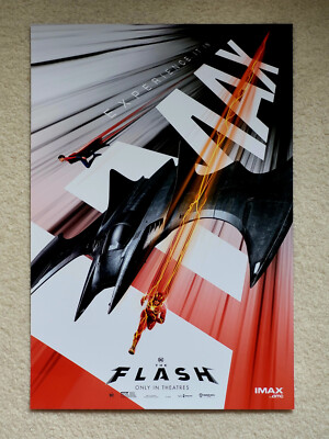 The Flash Original 2023 Movie Poster DC - IMAX AMC - 13" x 19" | eBay