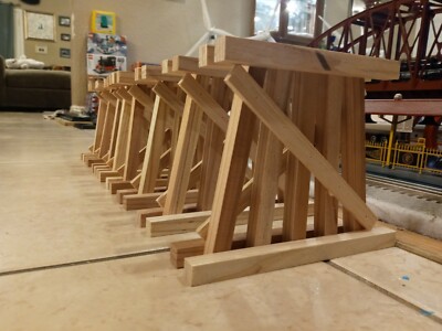 G Scale Model Train Garden Trestle REDWOOD 6 inch Individual. Use for ...