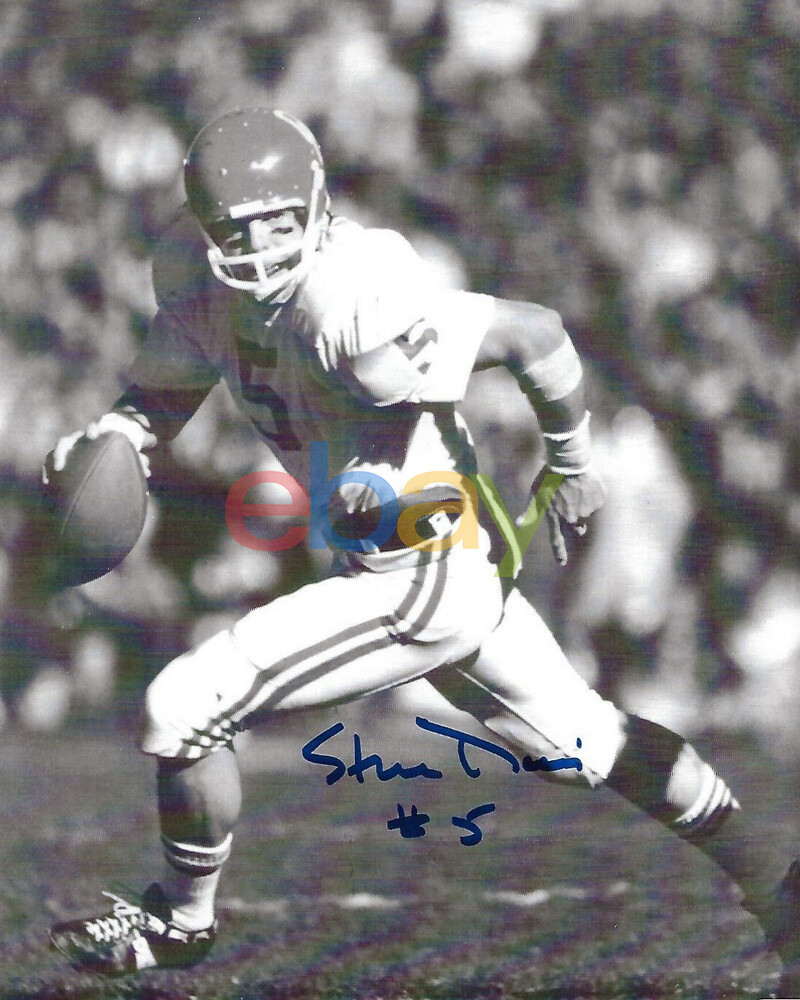 Steve Davis Oklahoma Sooners signed autographed 8x10 reprint (3) | eBay