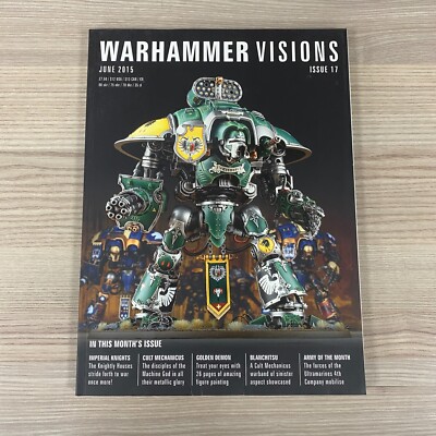 WARHAMMER VISIONS 17 JUNE 2015 WARHAMMER WHITE DWARF 40,000 40K ...