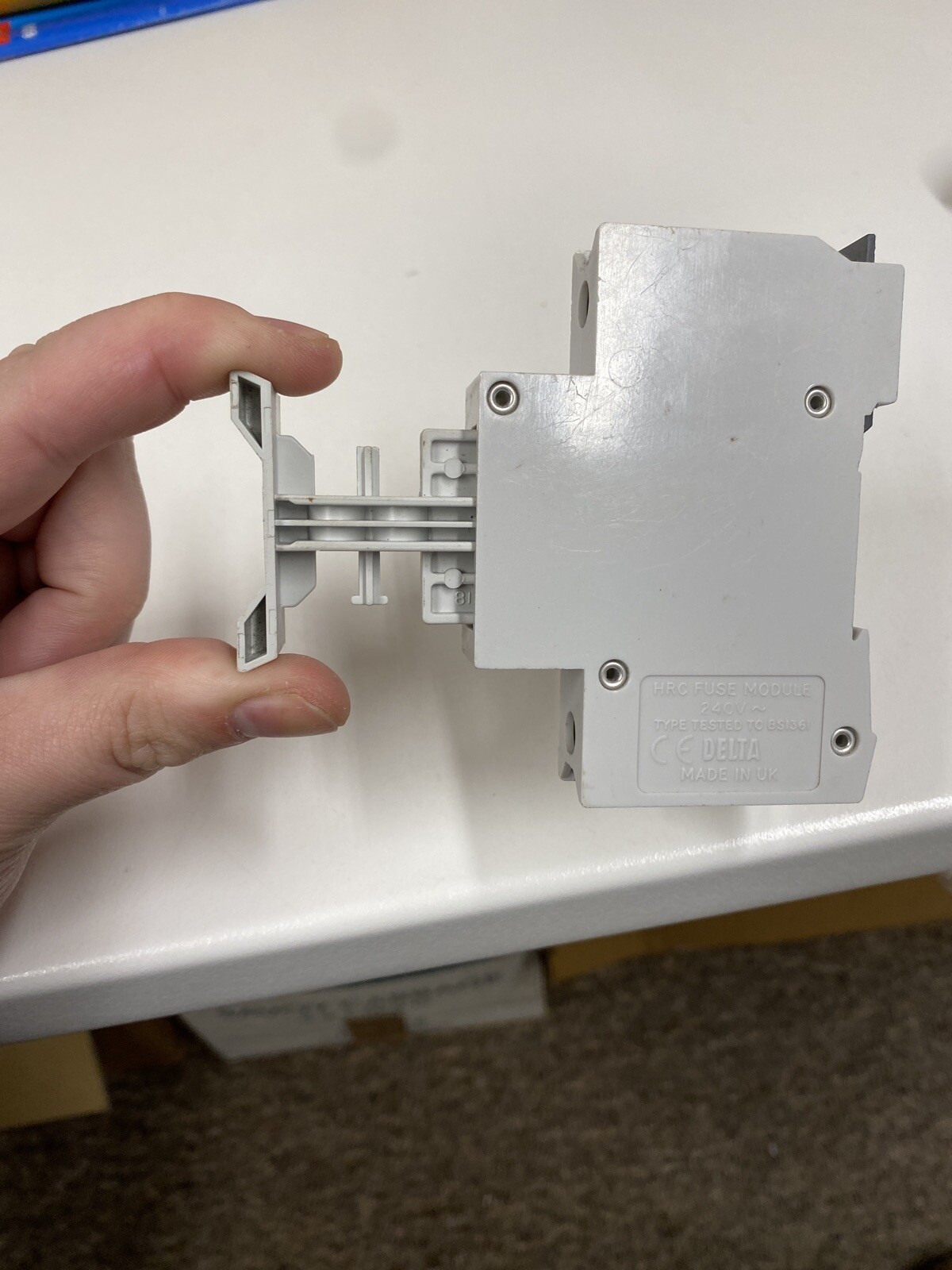 MEM MEMERA 2000 AC5 5 AMP BS1361 TYPE 1 FUSE LINK CARRIER ASSEMBLY ...