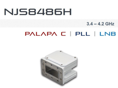 NJRC New JRC NJS8486H 3.4 - 4.2 GHz C-Band PLL LNB - PALAPA (LO 5.15 ...