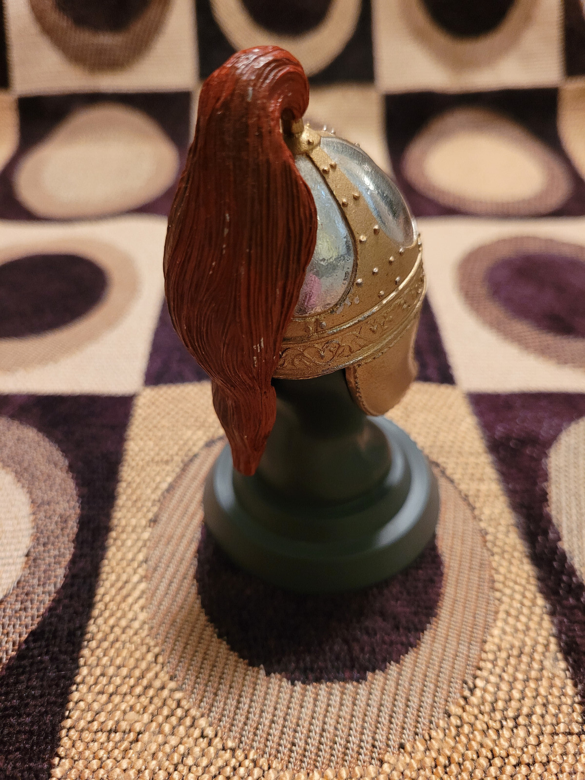 Carolingian Paladin of Charlemagne Miniature Helmet, Hand Painted ...