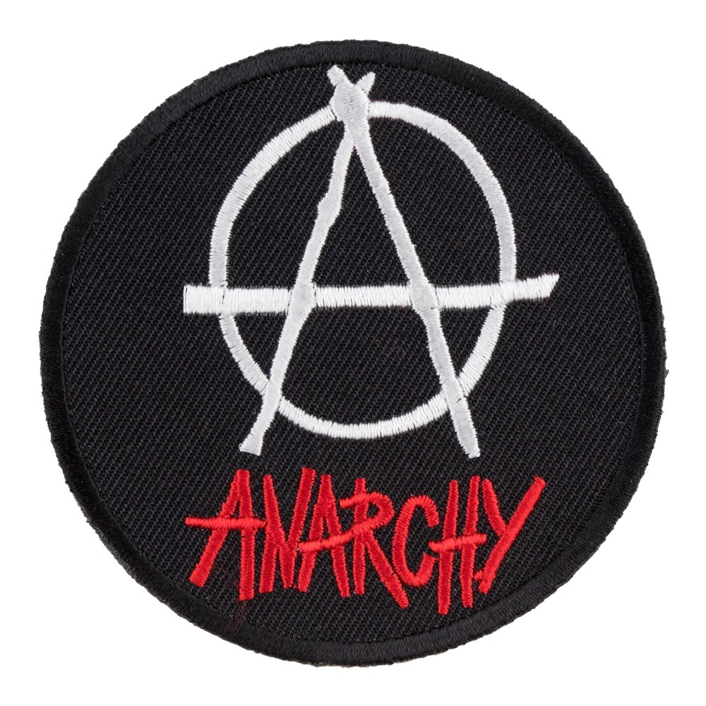 Anarchy Symbol Round Patch, Anarchy Symbol Patches | eBay