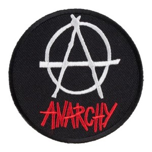 Anarchy Symbol Round Patch, Anarchy Symbol Patches | eBay