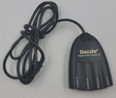 DAZZLE DVC-80 Digital Video Creator 80 Video Capture Device RCA USB ...