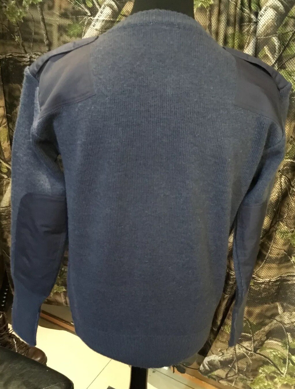 Genuine RAF issue Blue/Grey V neck Pullover Utility NATO Jumper Various ...