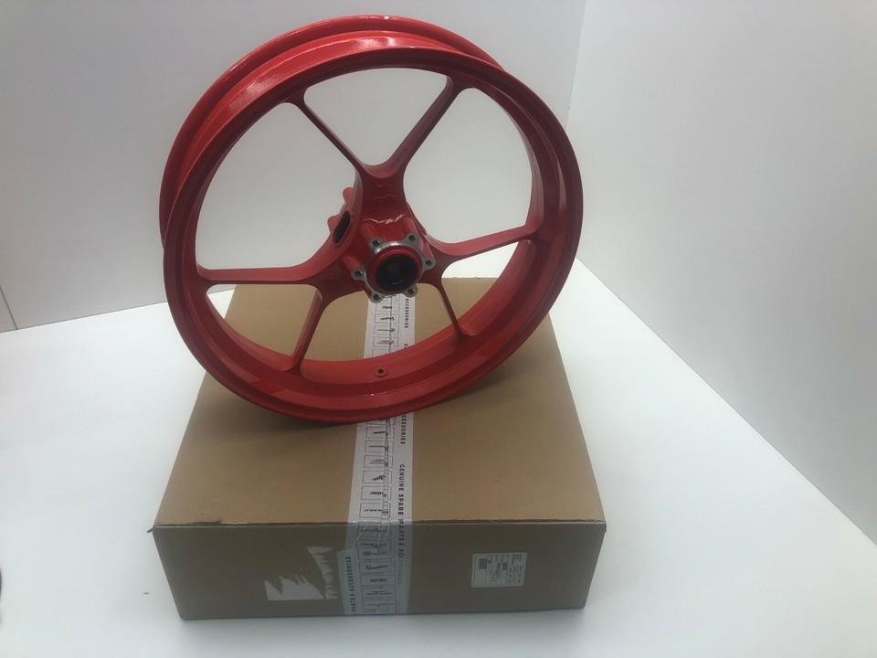 Aprilia RSV4 1000 RR Front Alloy Wheel Rim OEM 2B002105 RED | eBay
