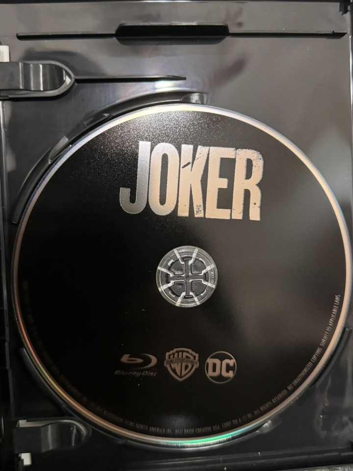Joker (4K Ultra HD Blu-ray, 2019, 2-Disc Set) W~ SLIP !! Robert De Niro ...