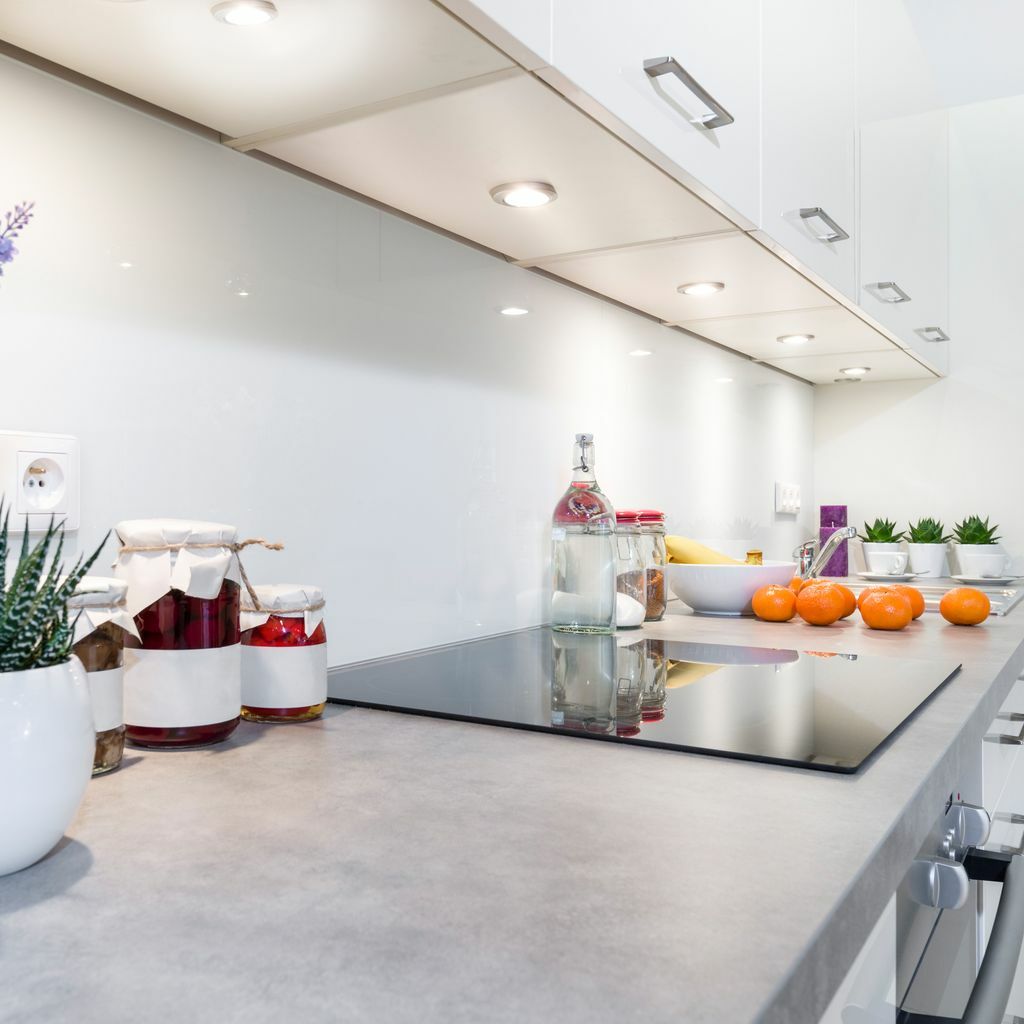 6 LED Unterbau-Leuchten Lampe Küche Schranklicht flach Aufputz-Strahler ...