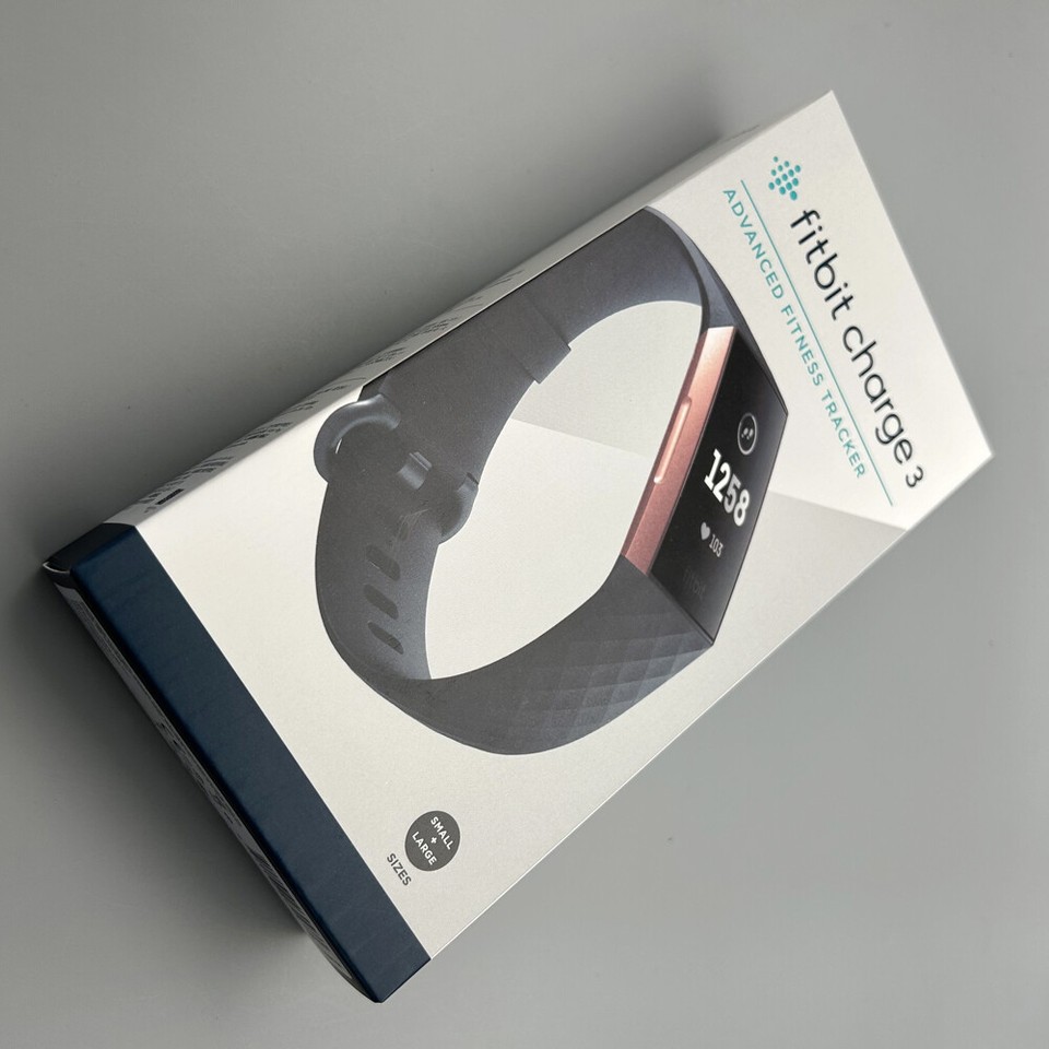 NEW Fitbit Charge 3 Fitness Activity Tracker Heart Rate Monitor ...