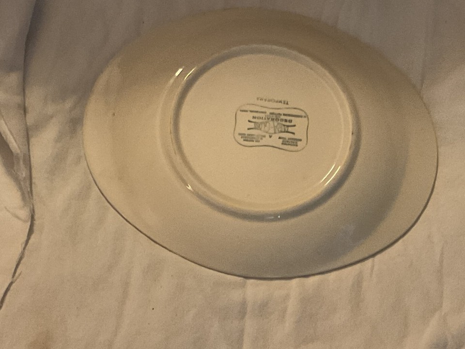 Vintage Canonsburg Dura-Gloss Atomic Temporama Platter Serving 13 3/4 ...