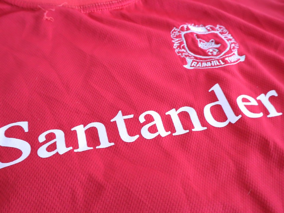 Rainhill Town FC Football Shirt #11 Long Sleeve L Matchworn Non League ...