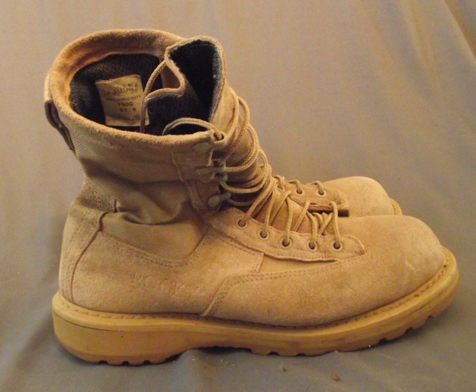 Rocky 790G Desert Tan Combat Boots Gore-Tex Vibram Military Surplus ...