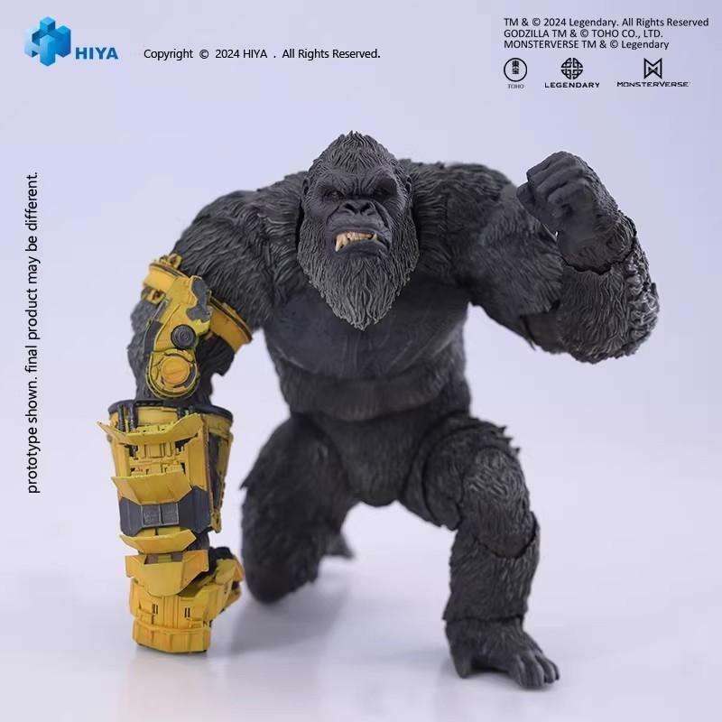 HIYA Kong: The New Empire King Kong Mechanical Gloves Figure 16cm in ...