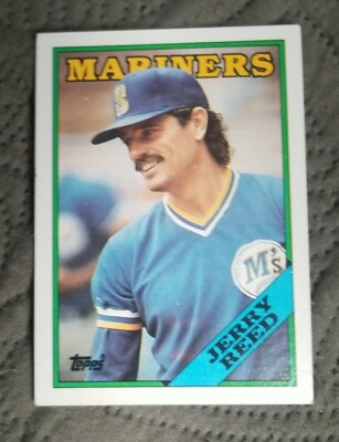 1988 Topps Seattle Mariners Baseball Card #332 Jerry Reed | eBay
