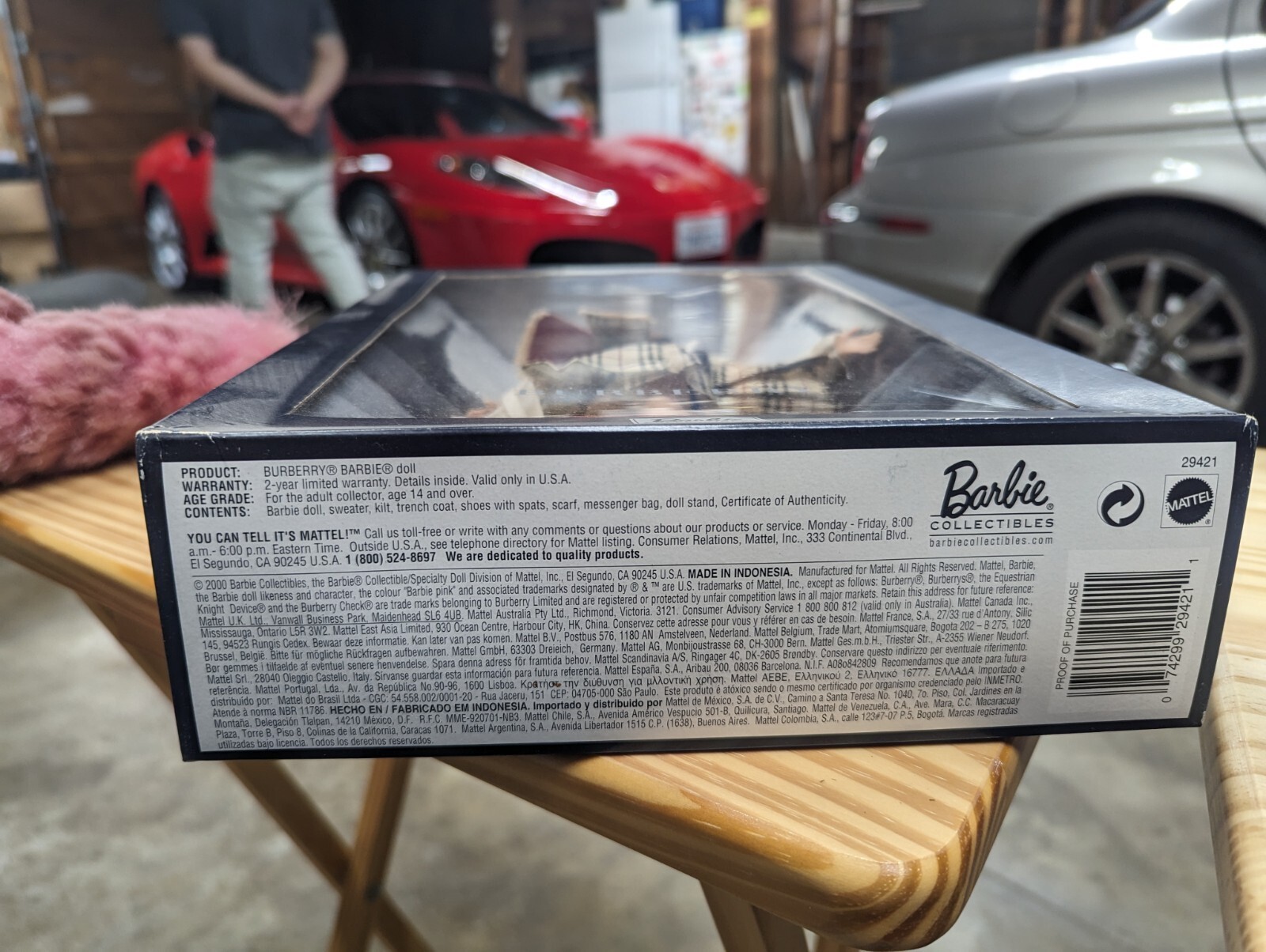 Barbie Doll Limited Edition Burberry Mattel #29421 NRFB SEALED (red ...