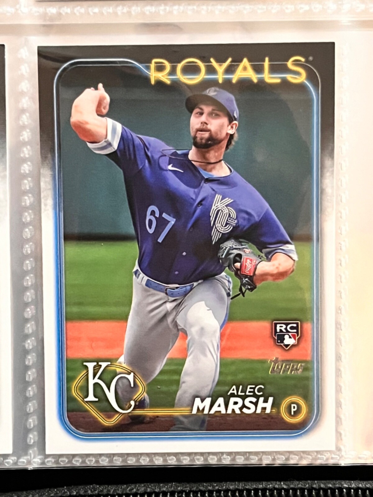 2024 Topps Series 1...Alec Marsh #163...RC...Kansas City Royals | eBay