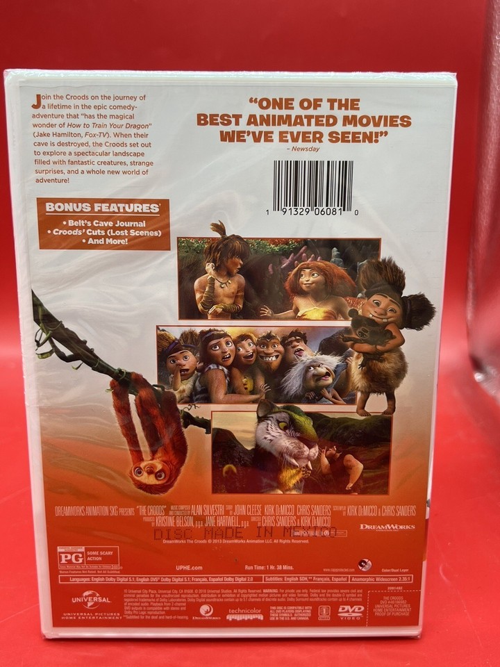 The Croods (DVD, 2013) New/Sealed 191329060810| eBay