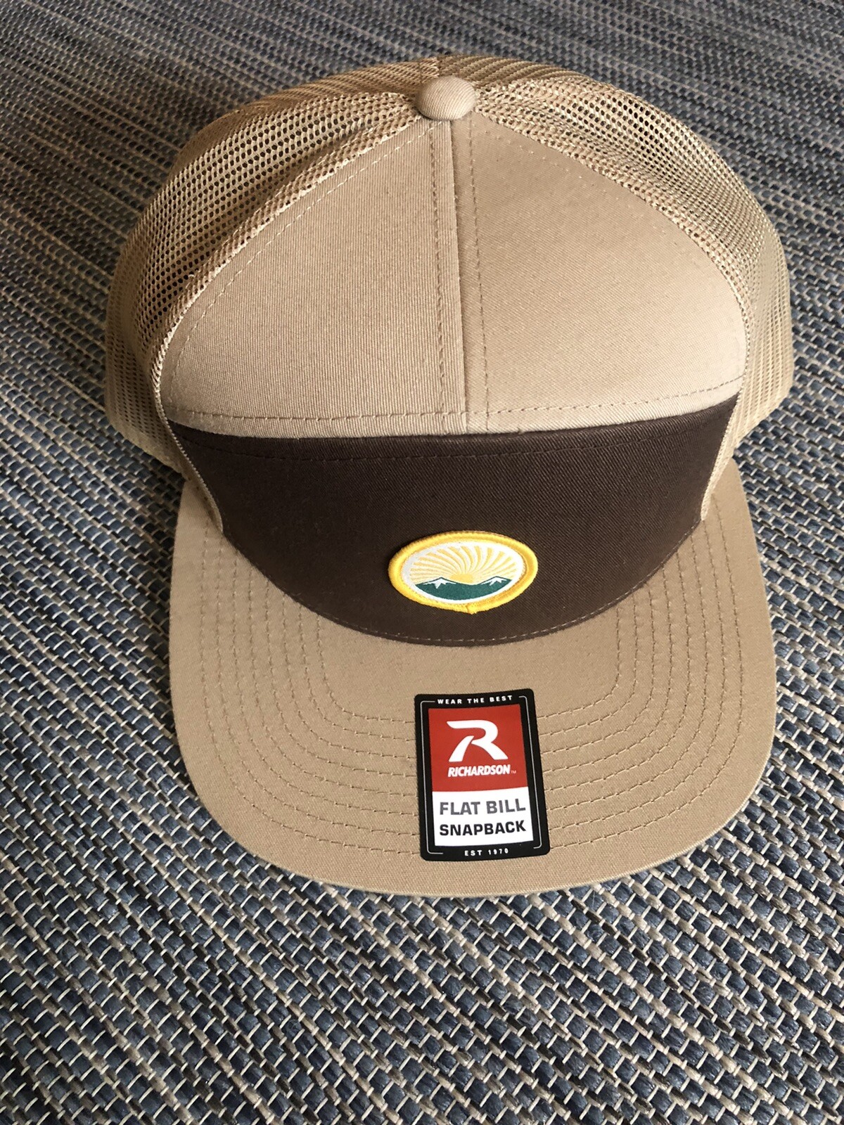 Zuni Street Brewing Company Two-Tone Flat Bill Snapback 6-Panel Logo ...