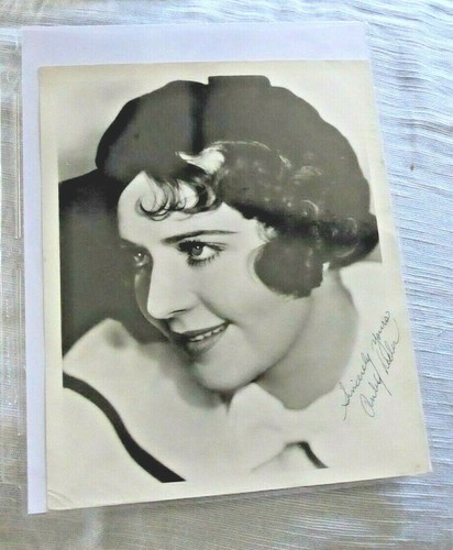 VINTAGE REAL PHOTOGRAPH RUBY KEELER CANADIAN AMERICAN ACTRESS INSCRIBED ...
