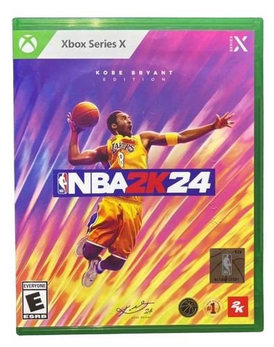 NBA 2K24 2024 XBox Series X Kobe Bryant Edition - EXCELLENT ...