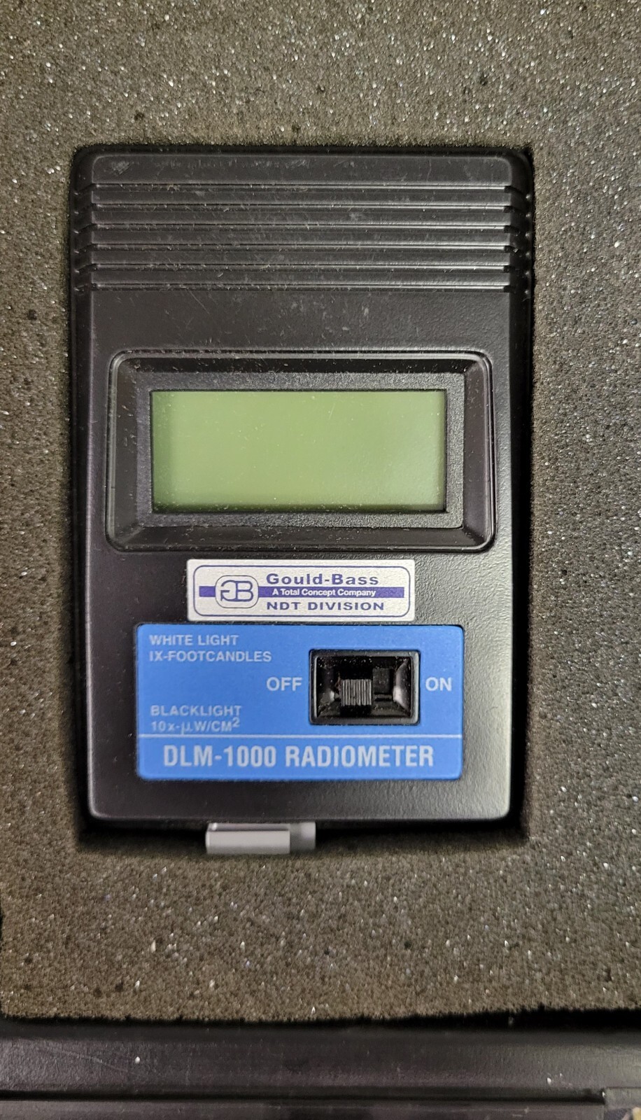 Gould Bass NDT DLM-1000 Radiometer w/ Blacklight Sensor | eBay