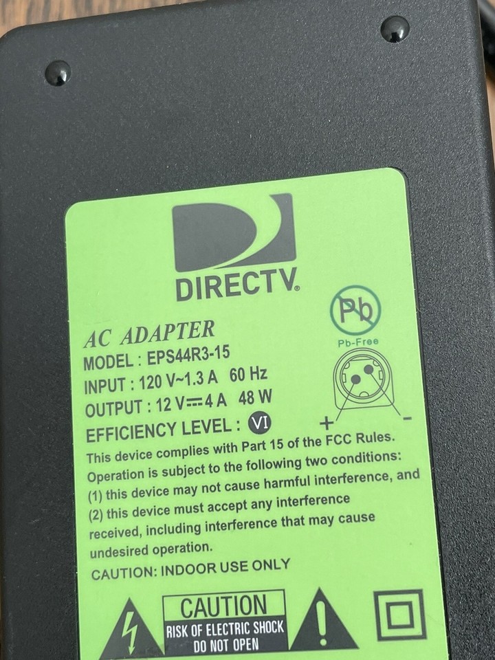 Directv AC Adapter EPS44R3-15 | eBay