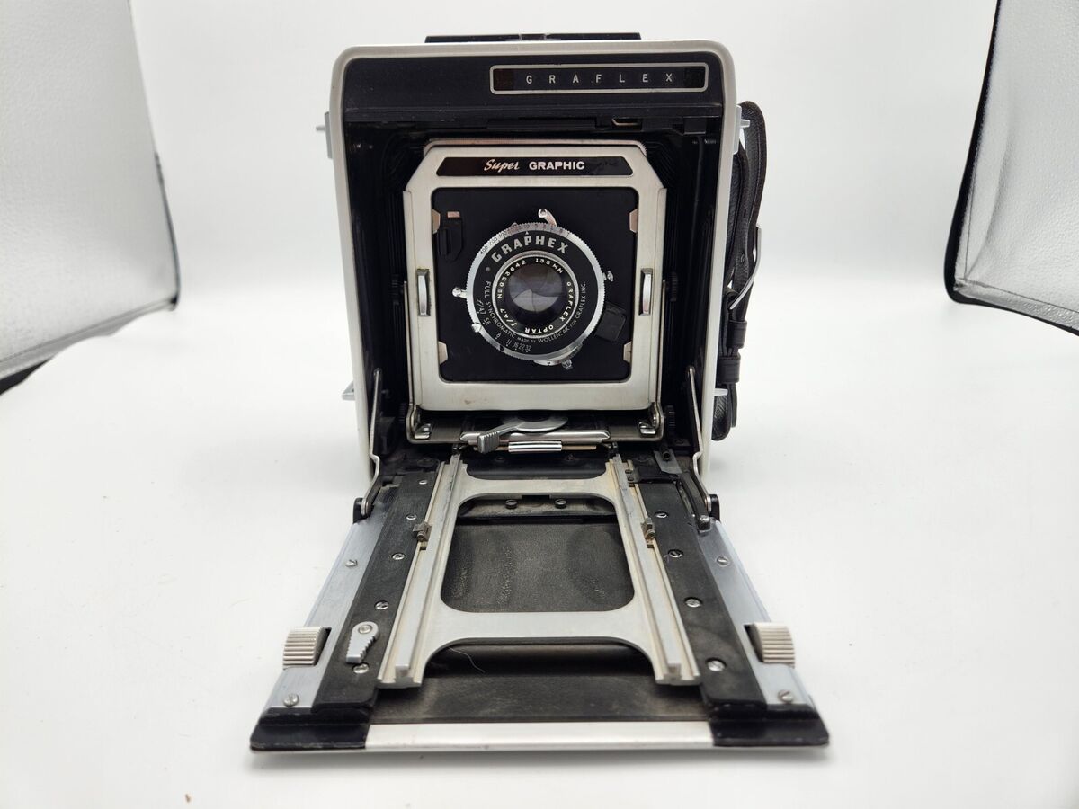 Graflex 4x5 Super Graphic Large Format Press Camera w/ Optar Graflex 4x5 Super Graphic Large Format Press Camera w/ Optar
