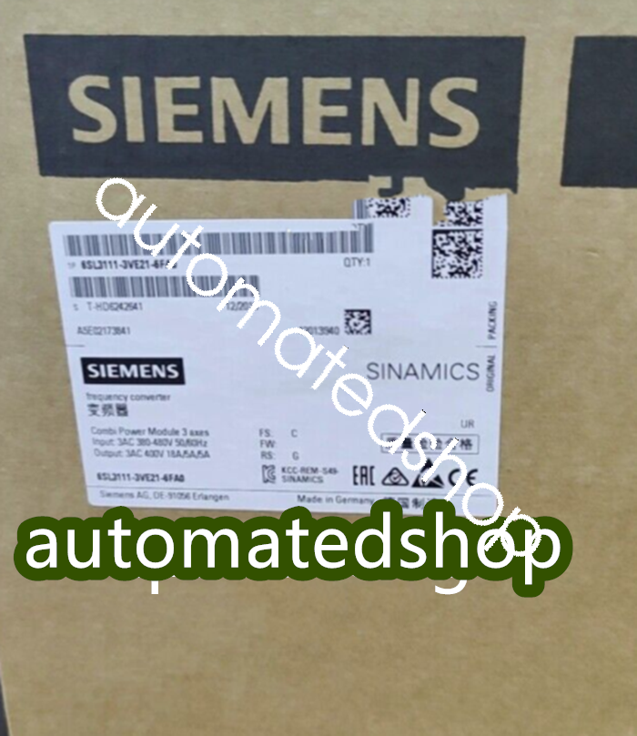 1pcs BRAND NEW SIEMENS 6SL3111-3VE21-6FA0 power module（DHL/FEDEX） | eBay