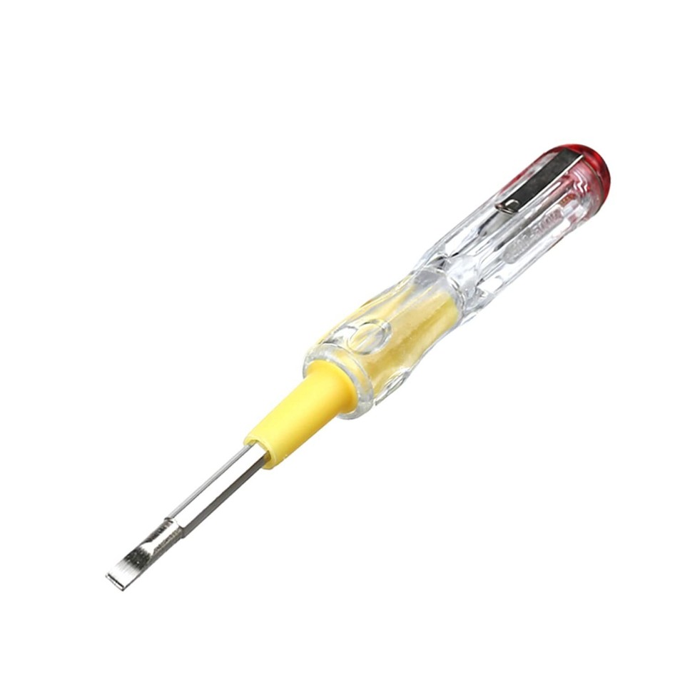 Fielect 2pcs Tester Screwdriver, Circuit Tester Pen Electric Contact ...