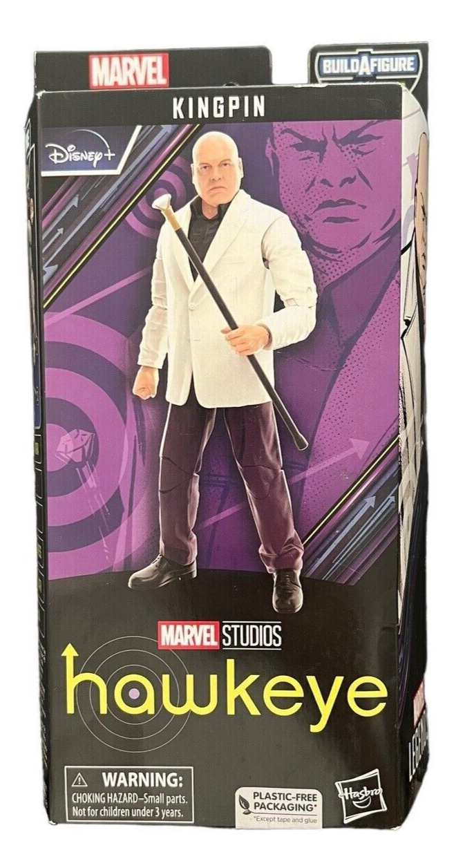 KINGPIN hawkeye baf hydra stomper marvel legends NEW build a figure ...