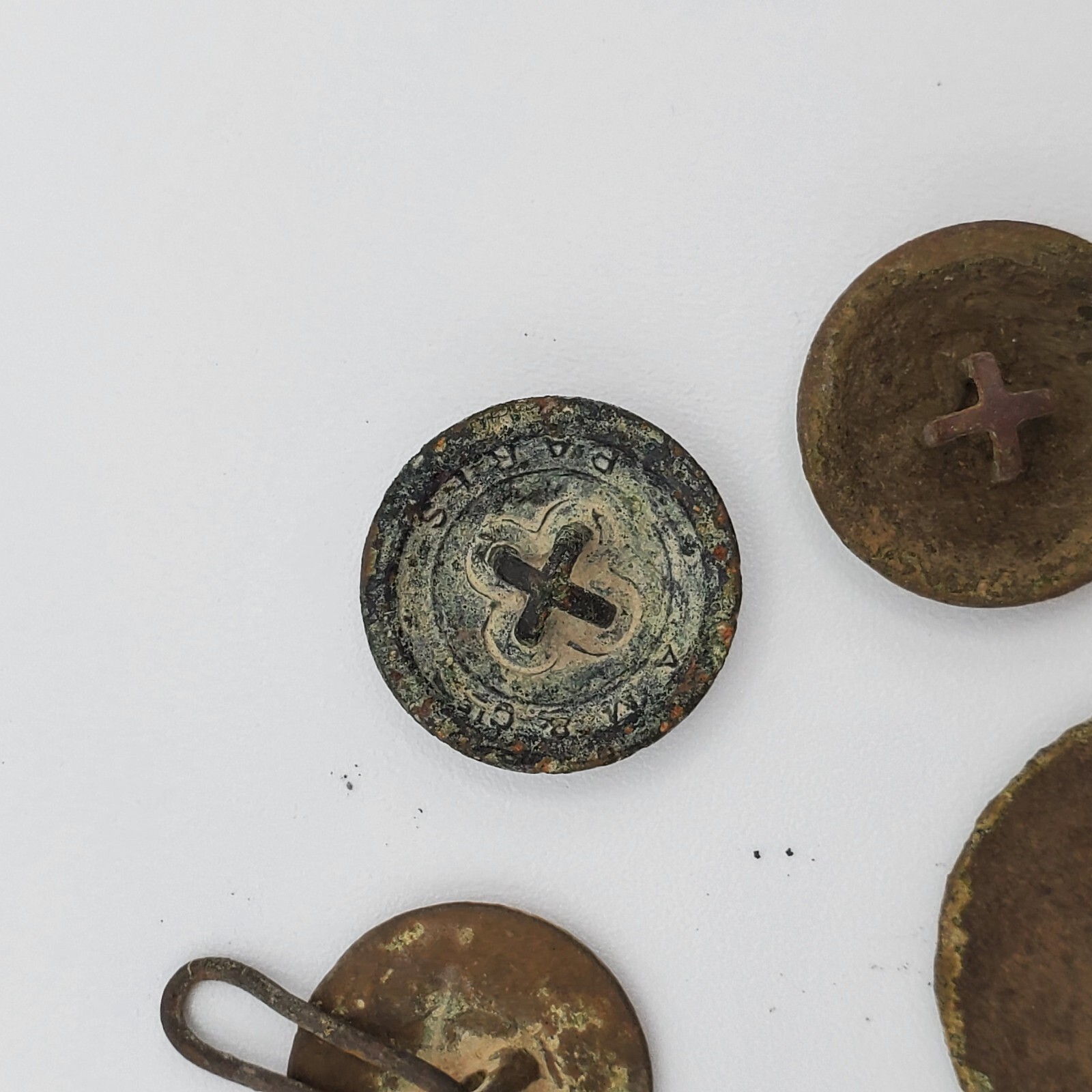 Napoleon Wars French Eagle Uniform Buttons Guard Legion Paris 1800s ...