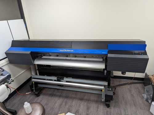 Roland True VIS VG-540i Printer/Cutter w-takeup reel. Used with New ...