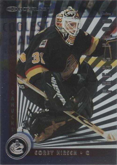 1997-98 Donruss - Corey Hirsch #162 Silver Press Proof /2000 for sale ...