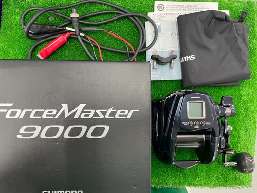 Shimano 20 Force Master 9000 Electric Reel Right Hand English Display ...